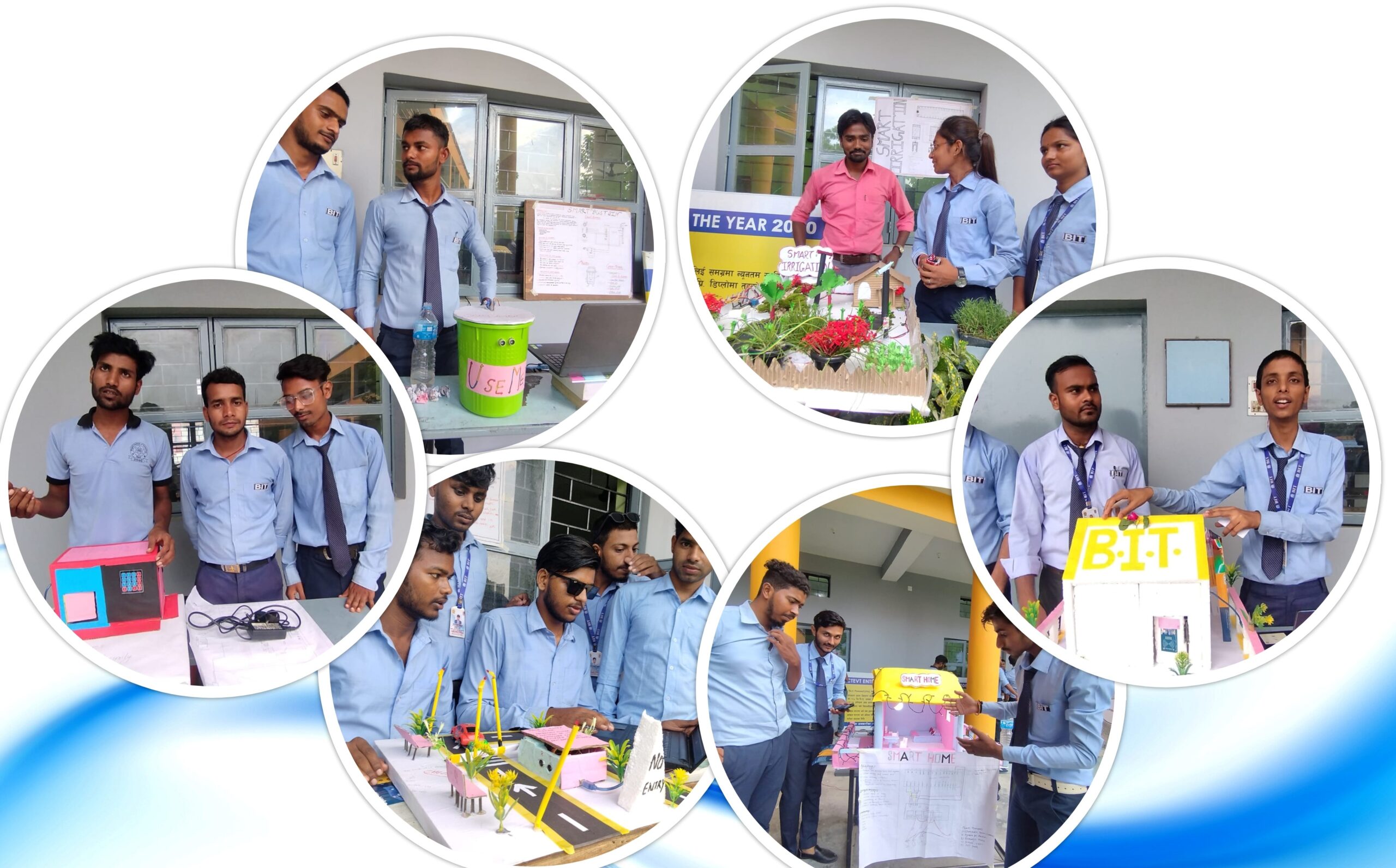 बिआईटी कलेजका विद्यार्थीले बनाएका विभिन्न परियोजनाको प्रदर्शनी - Ratoghar